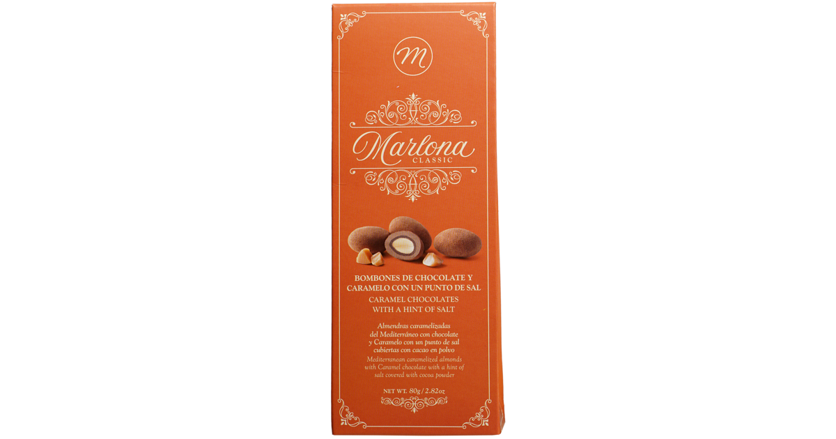 Marlona Almond Chocolates Salted Caramel - 80g